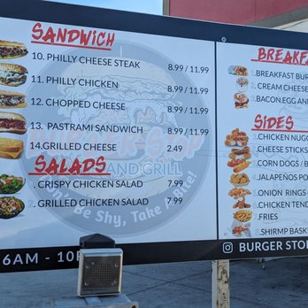 BURGER STOP AND GRILL - Updated May 2024 - 12 Reviews - 2810 E Manning ...