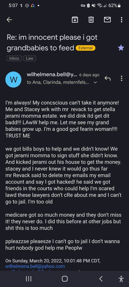 ATTORNEY WAYNE E. REVACK - Updated December 2025 - 6300 West Lp S ...