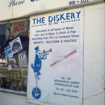 THE DISKERY - Updated March 2025 - 99 Bromsgrove Street, Birmingham ...