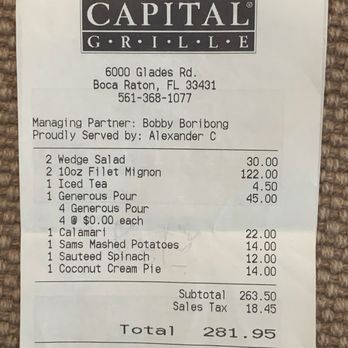 THE CAPITAL GRILLE - Updated December 2025 - 865 Photos & 485 Reviews ...