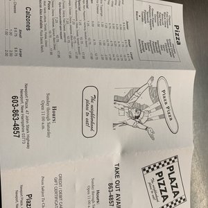 PLAZA PIZZA - 12 Reviews - 47 John Stark Hwy, Newport, New Hampshire ...