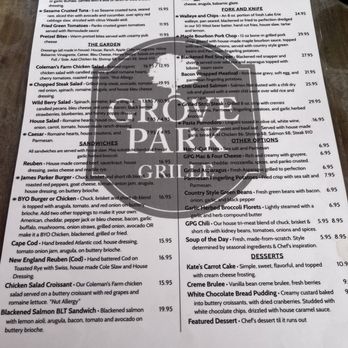GROVE PARK GRILLE - Updated December 2024 - 133 Photos & 324 Reviews ...