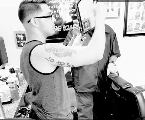 BACKSTAGE BARBER SHOP - Updated June 2025 - 17 Photos - 8261 State Ave ...