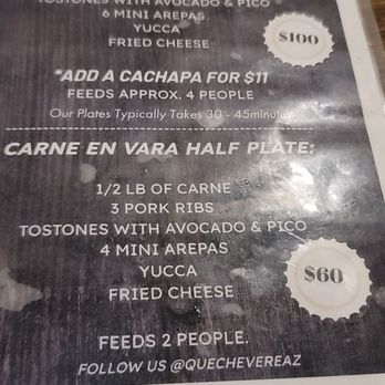 QUE CHEVERE - Updated July 2025 - 279 Photos & 159 Reviews - 142 W Main ...