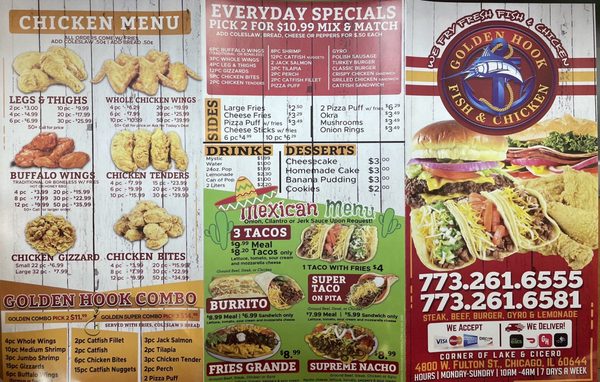 GOLDEN HOOK FISH & CHICKEN - Updated July 2025 - 14 Photos - 4800 W ...