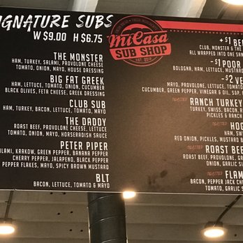 MICASA SUB SHOP - Updated January 2026 - 37 Photos & 35 Reviews - 122 E ...