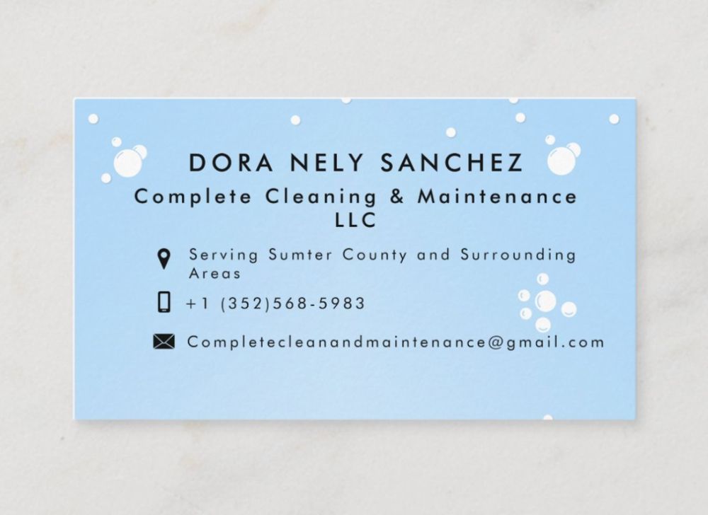 COMPLETE CLEANING & MAINTENANCE - Updated June 2024 - Request a Quote ...