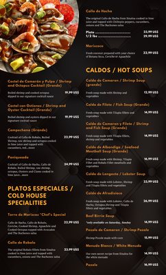 THE BUCHONES MARISCOS ESTILO SINALOA - Updated September 2025 - 35 ...