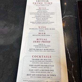 LB STEAK - BISHOP RANCH - Updated December 2024 - 1640 Photos & 688 ...