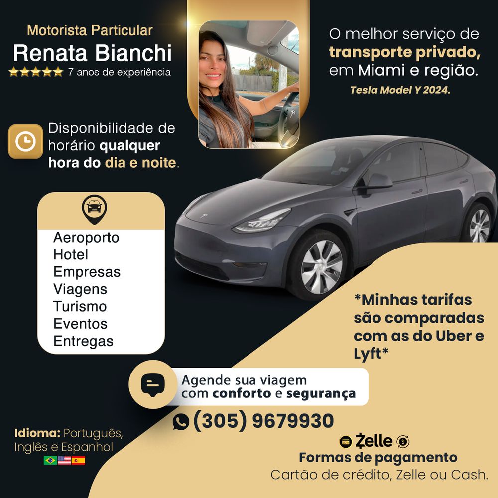 RENATA BIANCHI - Updated June 2024 - Miami, Florida - Transportation ...