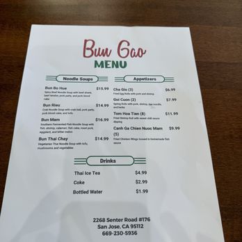 BUN GAO RESTAURANT - Updated July 2025 - 73 Photos & 43 Reviews - 2268 ...