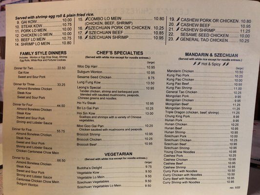 LEONG’S CHINESE RESTAURANT - Updated April 2026 - 13 Photos & 43 ...
