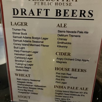 THE PERFECT PINT - Updated May 2024 - 374 Photos & 455 Reviews - 123 W ...