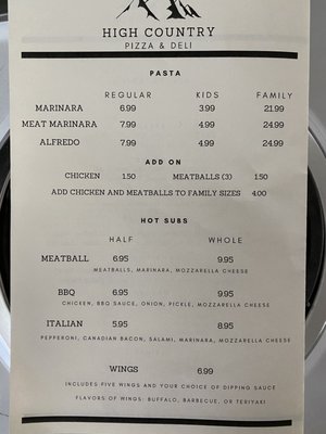 HIGH COUNTRY PIZZA & DELI - 10 Photos - Pizza - 82 Main St, Roosevelt ...