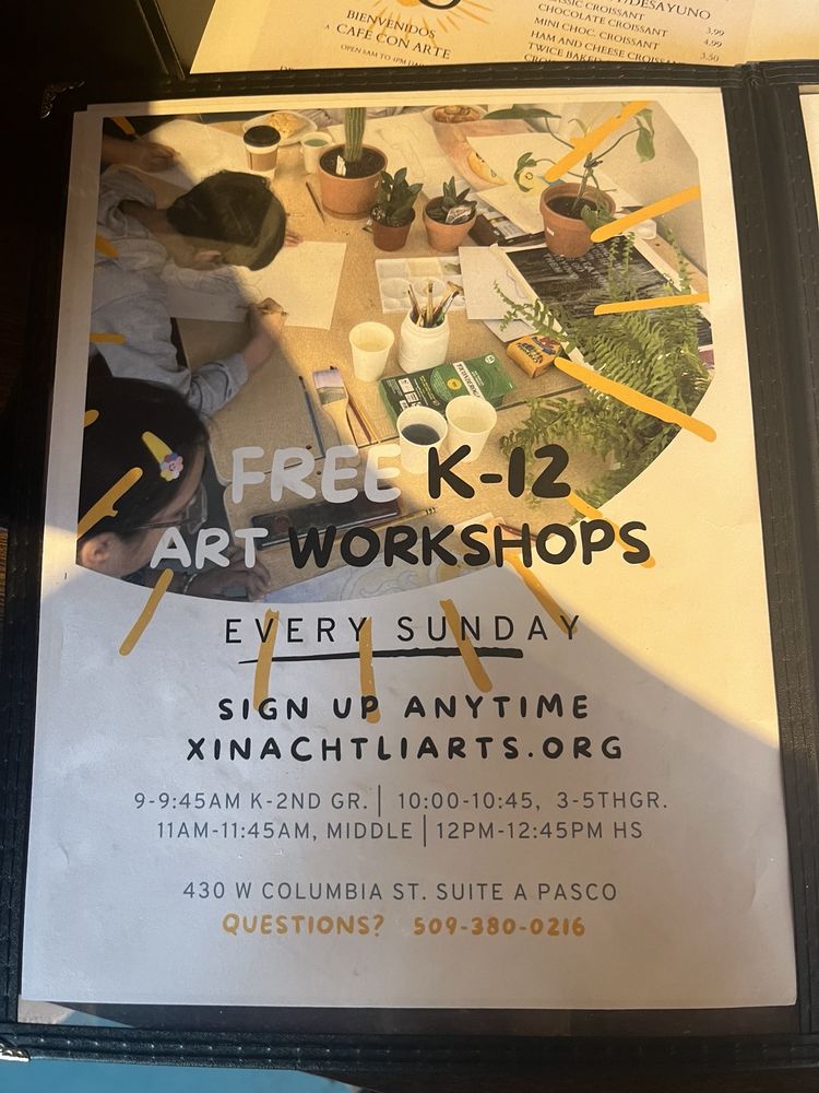 CAFE DE ARTE - Updated July 2024 - 420 S Columbia Ave, Connell ...