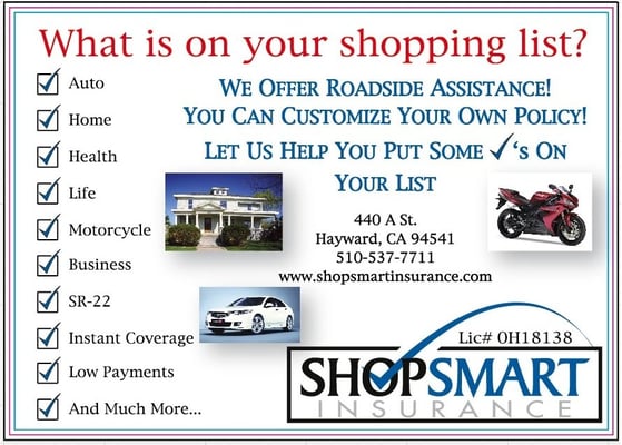 SHOP SMART INSURANCE SERVICES - Updated October 2025 - 2720 Arden Way ...