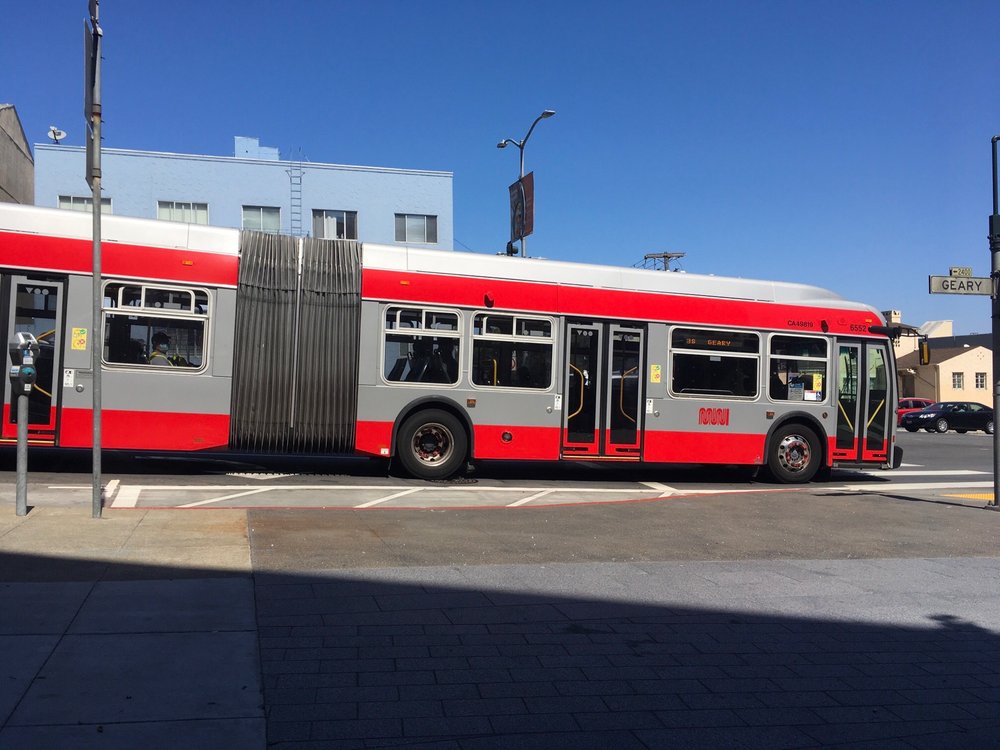 MUNI - 38R GEARY RAPID - 123 Photos & 63 Reviews - Inbound Toward ...