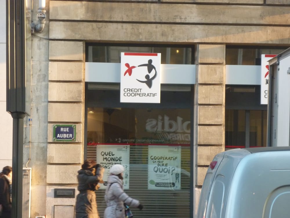 CRÉDIT COOPÉRATIF - Updated July 2024 - 4 rue Auber, Paris, France ...