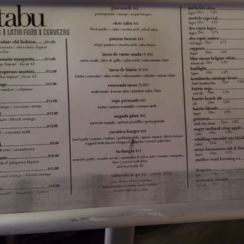 TABU BAR - Updated October 2025 - 97 Photos & 64 Reviews - 128 E ...