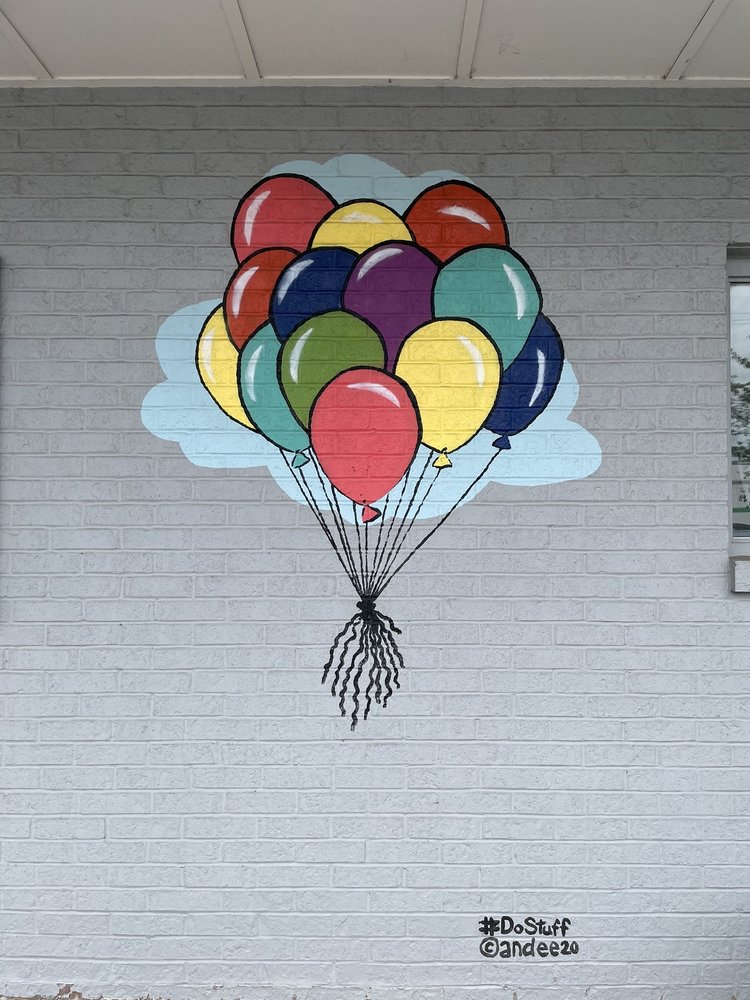BALLOONS MURAL - 1101 Chestnut St, Bowling Green, Kentucky - Public Art ...
