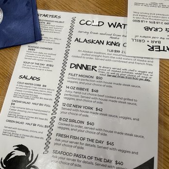 COLD WATER BAR & GRILL - Updated July 2025 - 44 Photos & 29 Reviews ...