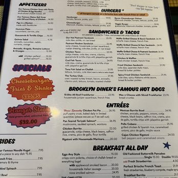 BROOKLYN DINER - Updated August 2024 - 849 Photos & 1127 Reviews - 212 ...