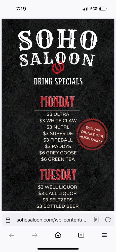 SOHO SALOON - Updated September 2025 - 71 Photos & 130 Reviews - 410 S ...