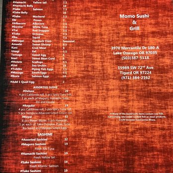 MOMO SUSHI & GRILL - Updated March 2025 - 36 Photos & 31 Reviews ...