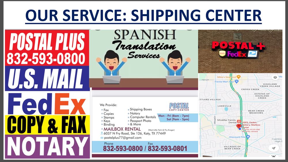 POSTAL PLUS ONE - Updated November 2025 - 34 Photos & 10 Reviews - 6037 ...