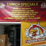 CAPTAIN SAM’S FISH & CHICKEN - 157 Photos & 157 Reviews - Chicken Wings ...