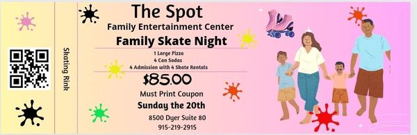 THE SPOT FAMILY ENTERTAINMENT CENTER - 8500 Dyer St, El Paso, Texas ...