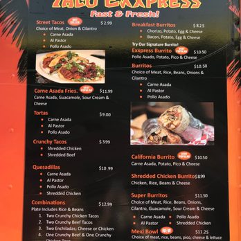 TACO EXXPRESS - Updated July 2025 - 163 Photos & 80 Reviews - 4601 ...