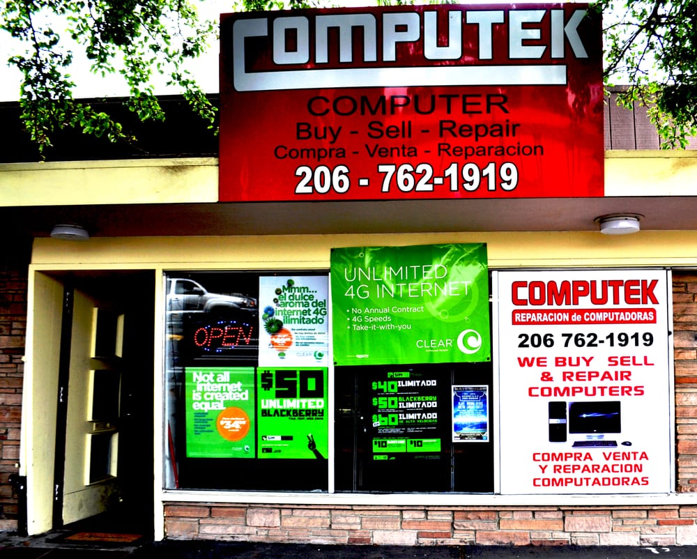 COMPUTEK - 9823 16th Ave SW, Seattle, WA - Yelp
