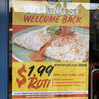 MY ROTI PLACE - Updated October 2025 - 901 King Street W, Toronto ...