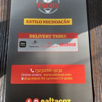 TACOZ - Updated July 2024 - 204 Photos & 177 Reviews - 3639 Abbott Rd ...