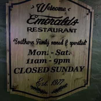 EMERALDS RESTAURANT - Updated December 2025 - 30 Photos & 37 Reviews ...