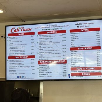 CALI TACOS - Updated December 2024 - 392 Photos & 477 Reviews - 1631 ...