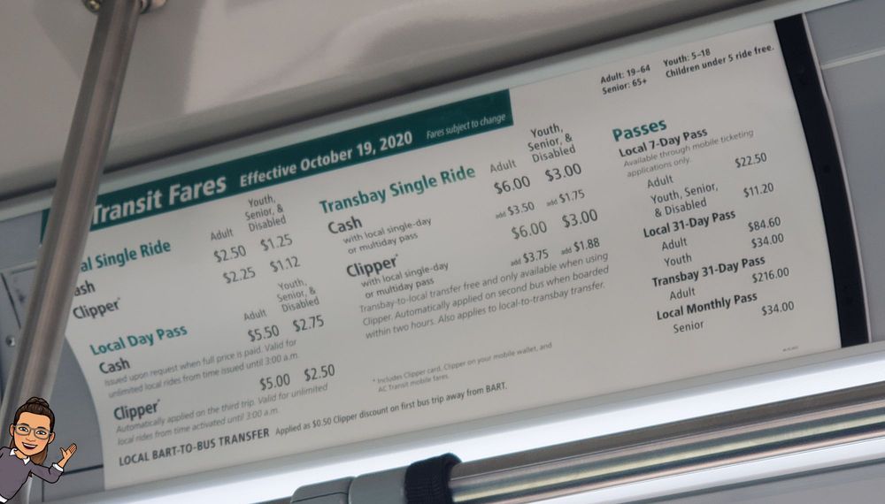 AC TRANSIT F TRANSBAY BUS - Updated May 2026 - 18 Reviews - 1ST And ...