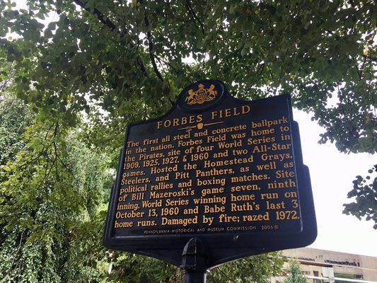 FORBES FIELD OUTFIELD WALL - Updated December 2025 - 33 Photos & 16 ...