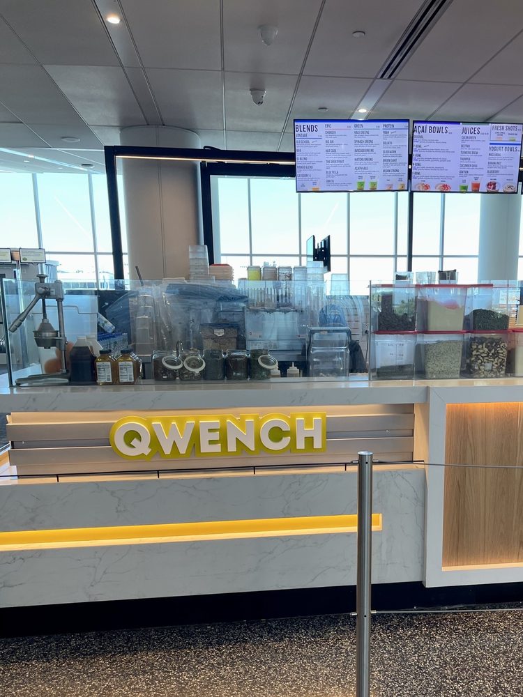 QWENCH - 150 World Way, Los Angeles, California - Juice Bars ...