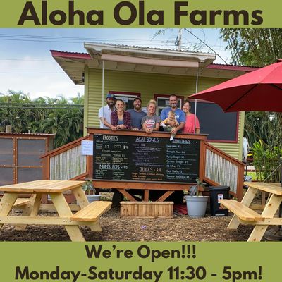 ALOHA OLA FARMS – FARMSTAND @ ANAINA HOU COMMUNITY PARK - Updated ...