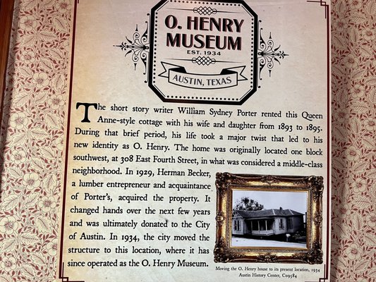 O HENRY MUSEUM - Updated October 2025 - 89 Photos & 21 Reviews - 409 E ...