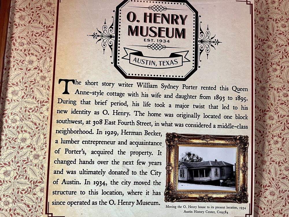 O HENRY MUSEUM - Updated October 2025 - 89 Photos & 21 Reviews - 409 E ...