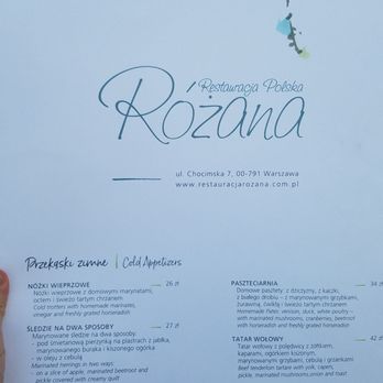 RESTAURACJA POLSKA RÓŻANA - Updated October 2025 - 187 Photos & 70 ...