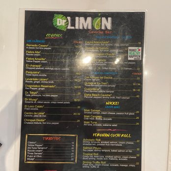 DR LIMON CEVICHE BAR - HALLANDALE BEACH - Updated December 2025 - 778 ...
