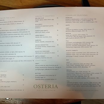 OSTERIA - Updated June 2024 - 1474 Photos & 1022 Reviews - 640 N Broad ...