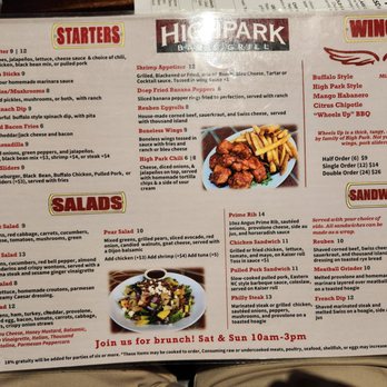 High Park Bar Grill Updated April 2026 67 Photos 86 Reviews