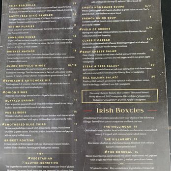 DOHERTY’S IRISH PUB & RESTAURANT - PITTSBORO - Updated August 2025 - 88 ...