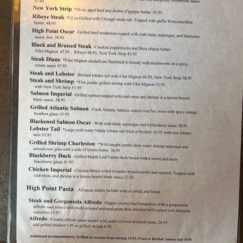 HIGH POINT RESTAURANT - Updated September 2024 - 165 Photos & 140 ...