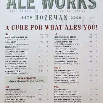MONTANA ALE WORKS - Updated July 2024 - 834 Photos & 1415 Reviews - 611 ...